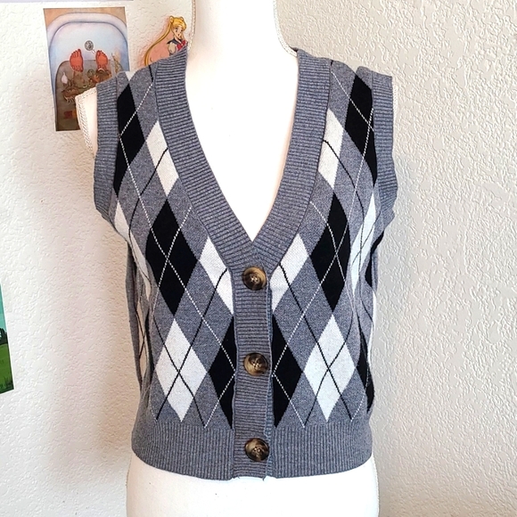 Haute Monde | Sweaters | Haute Monde Argyle Sweater Vest L | Poshmark